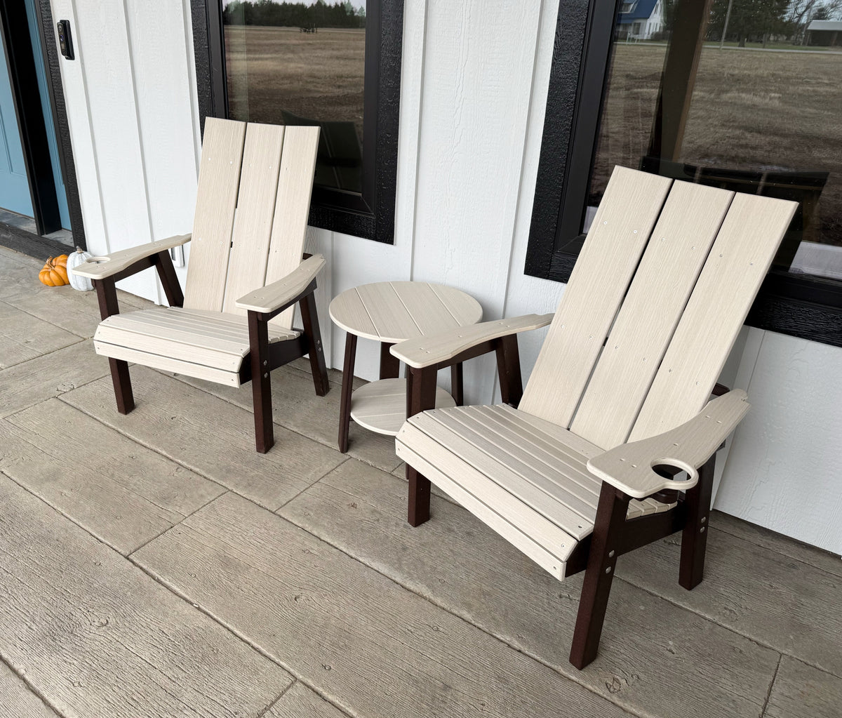 Deep Seat Modern Style Captain's Chair – OutdoorWonders
